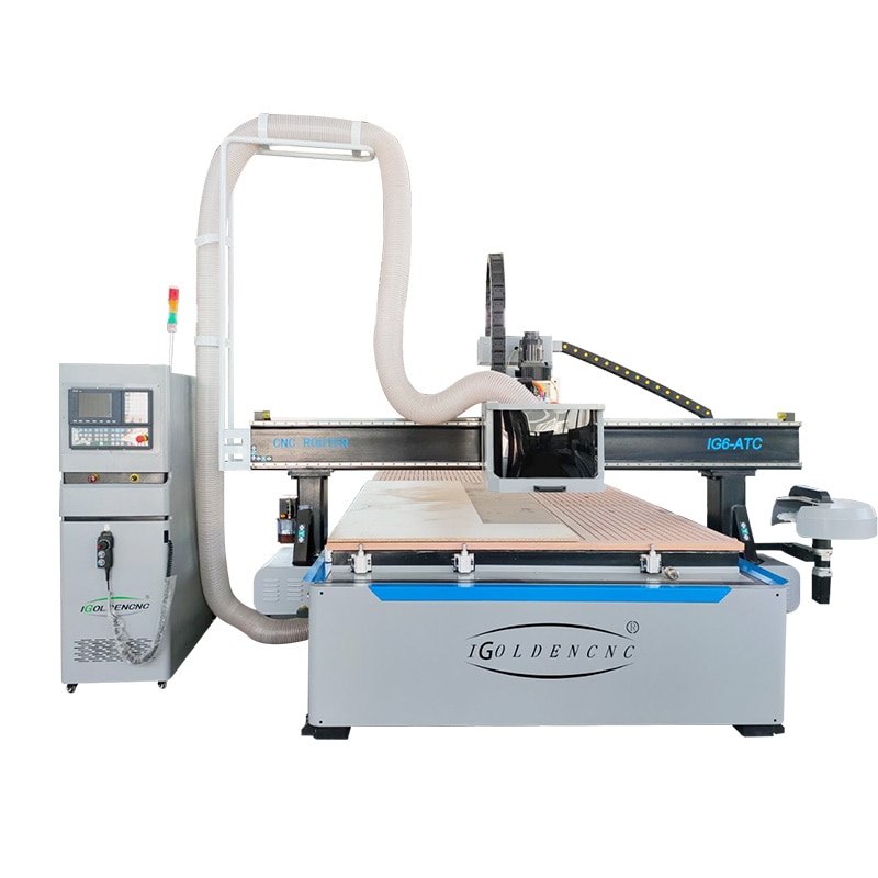 CNC router machine woodwork atc 3D wood carving machine - IGOLDENCNC.US